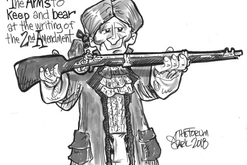 Steve Stark Cartoon Second Amendment Inforum Fargo Moorhead And